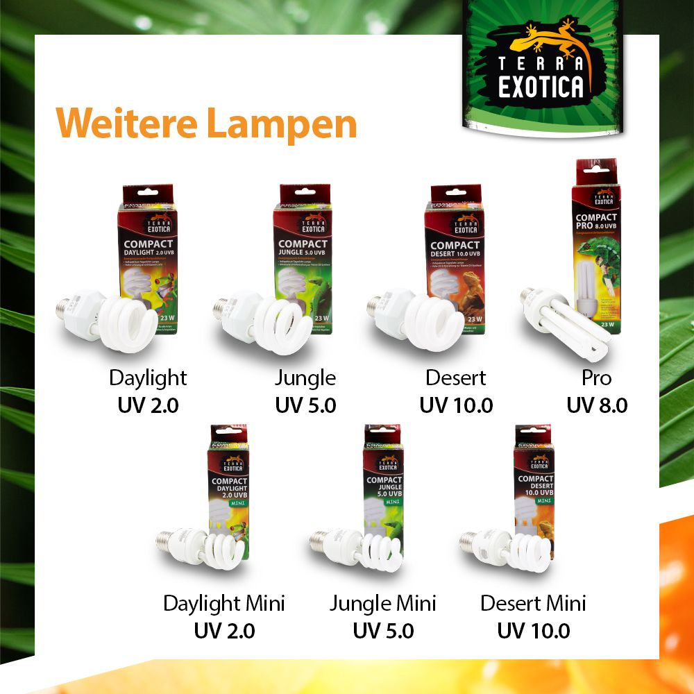 Compact Daylight 2.0 UVB - Energiesparende Kompaktlampe - 23 Watt | 1002731